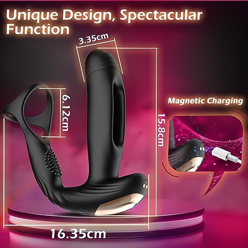 Prostate Massager With 10 Flapping And Vibration Settings Uk